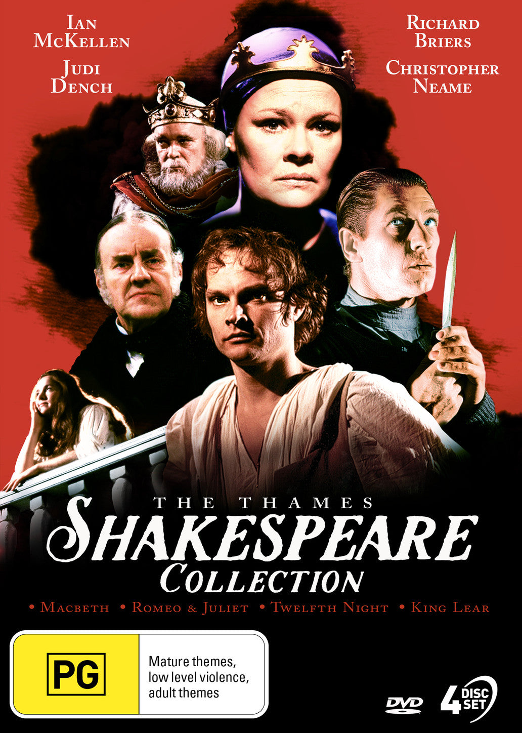 THE THAMES SHAKESPEARE COLLECTION - MACBETH, KING LEAR, ROMEO & JULIET ...