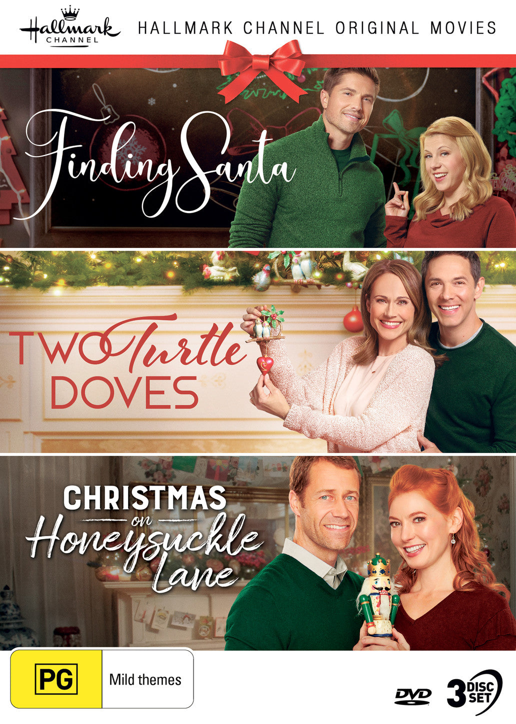 HALLMARK CHRISTMAS COLLECTION 24 (FINDING SANTA/TWO TURTLE DOVES/CHRIS ...