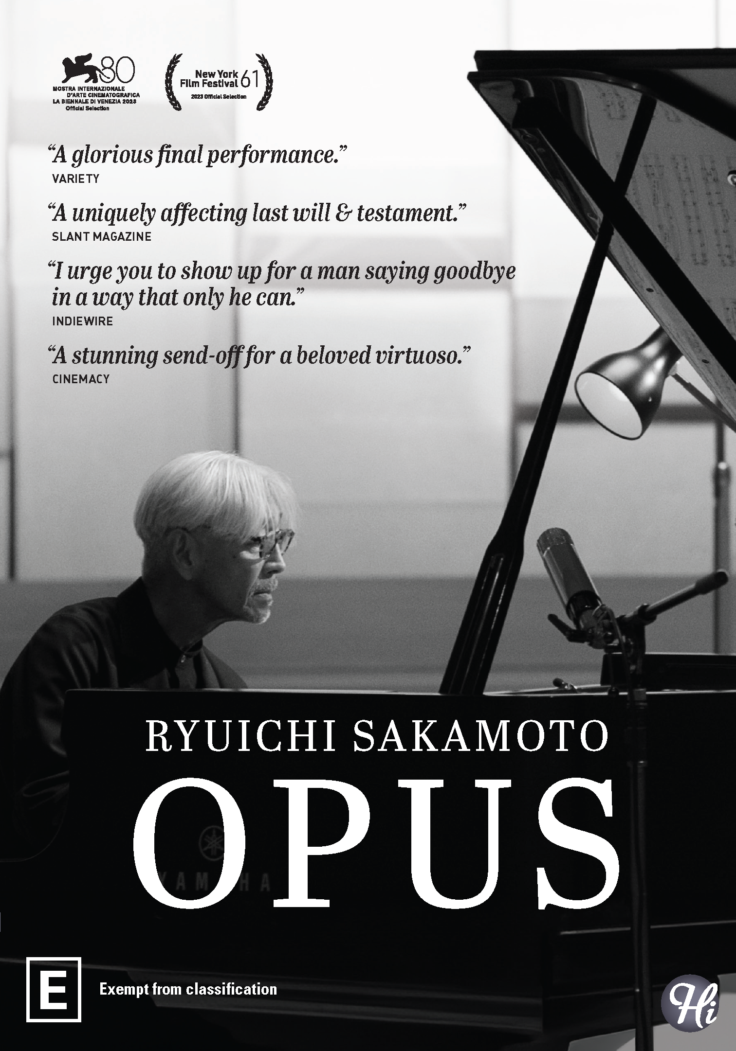 RYUICHI SAKAMOTO | OPUS – Madman