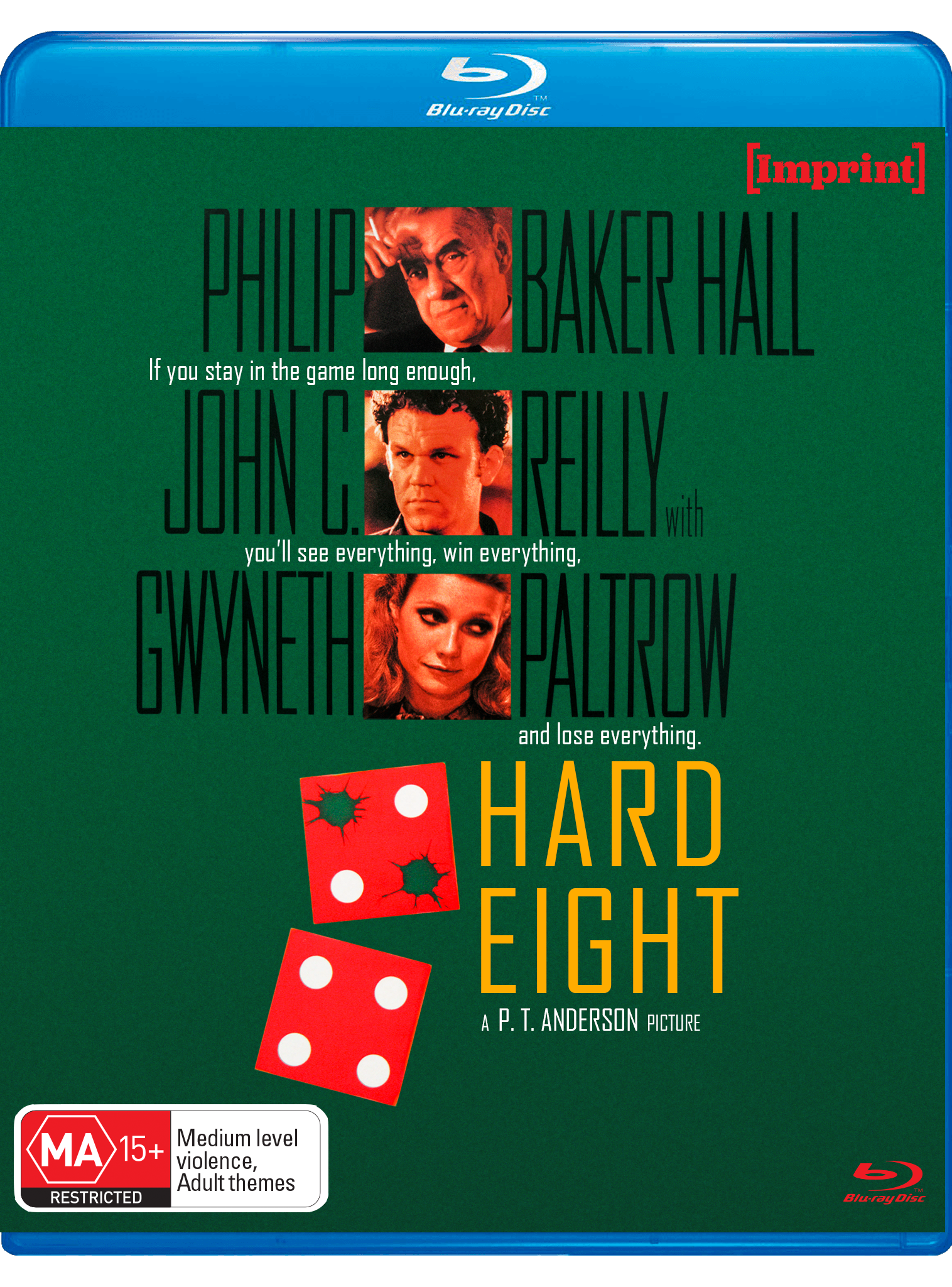 HARD EIGHT (IMPRINT STANDARD EDITION) BLU RAY – Madman